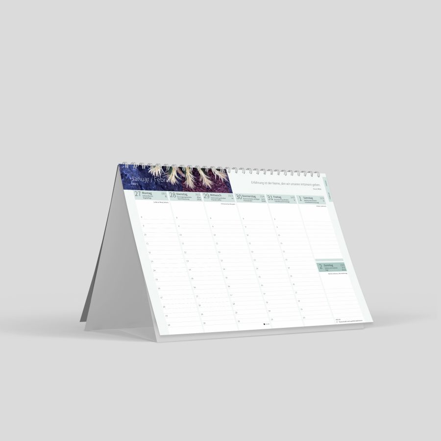 Tischplaner des alten Wissens 2025 - Kalender des alten Wissens